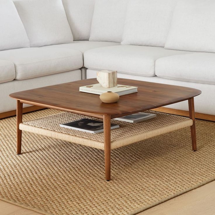 KAYU Bayu Coffee TABLE Square Coffee TABLE RETRO Teak Wood Coffee TABLE ...