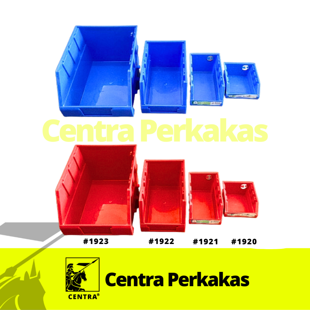 [DOZEN] Bronco 1920 Stackable Storage Bins Tool Box Bolt Box Stacking ...