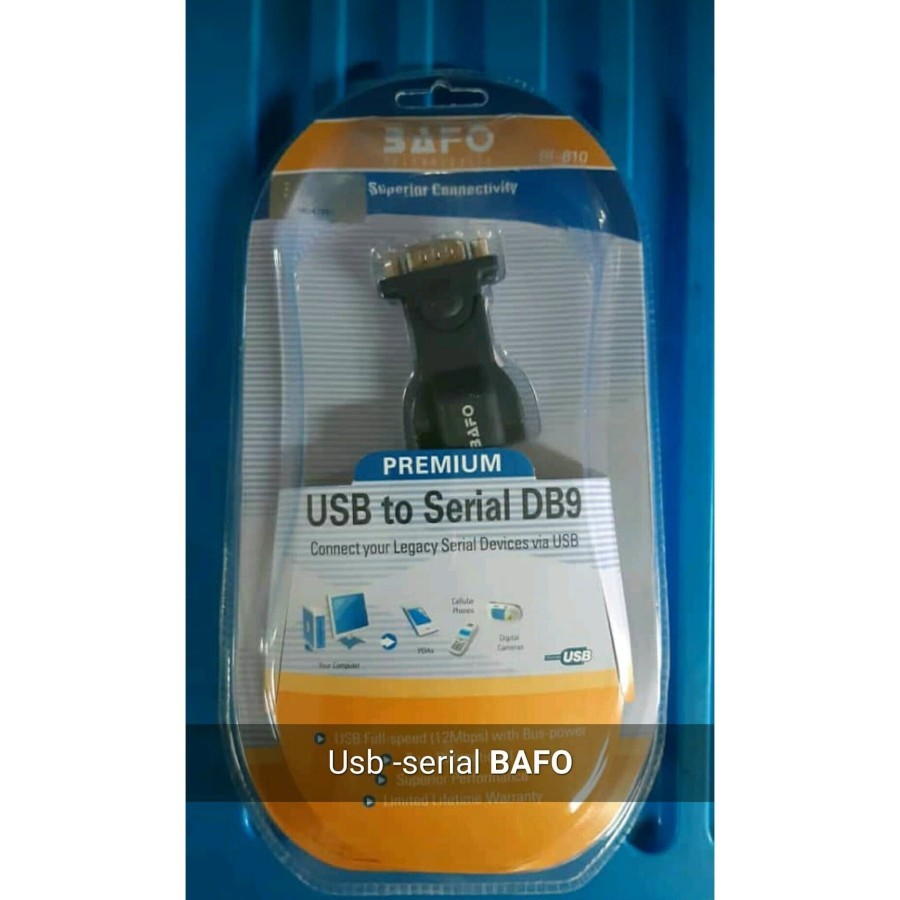 USB to Serial DB9 RS-232 BAFO BF-810 Premium Quality Superior Cable ...