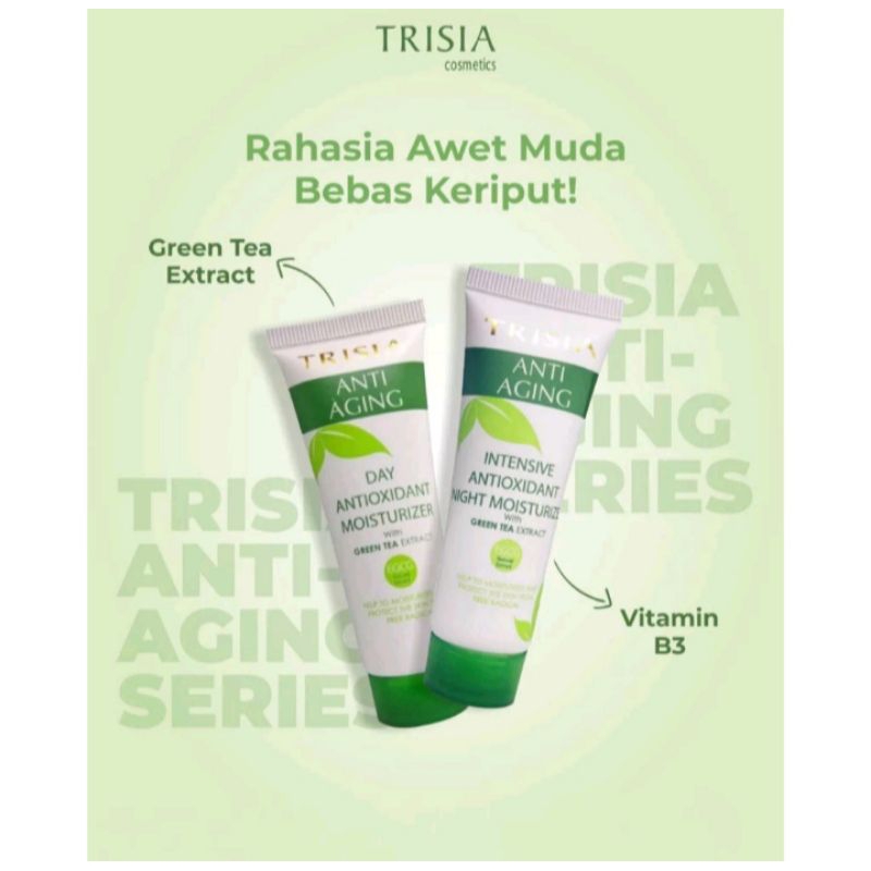 Trisia Anti Aging Day Antioxidant Moisturizer With Green Tea Extract ...