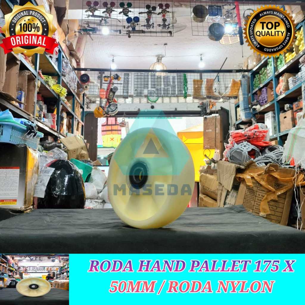 Hand Pallet Wheels 175 X 50 mm Nylon 3 tons of nylon | Shopee Philippines