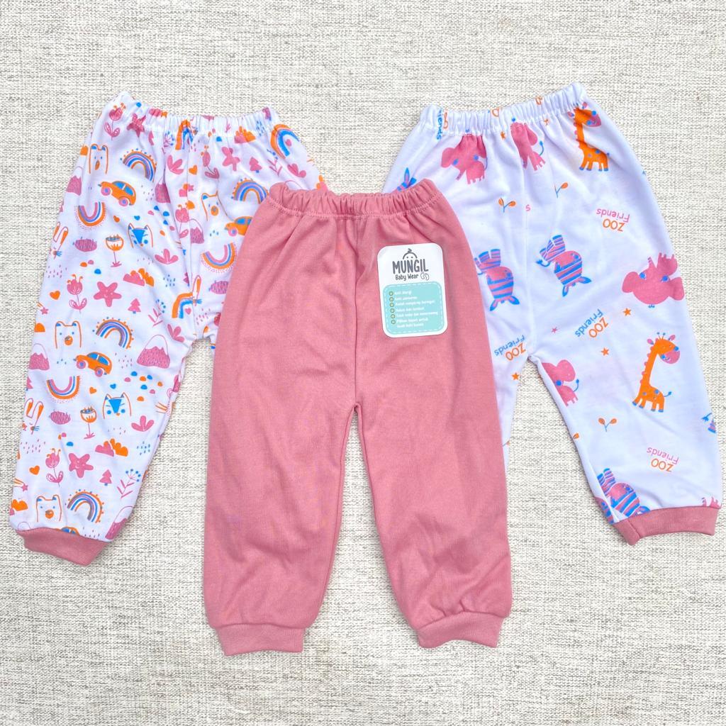3 PCS NEWBORN Baby trousers Series PINK NEWBORN Tiny Baby Wear trousers ...