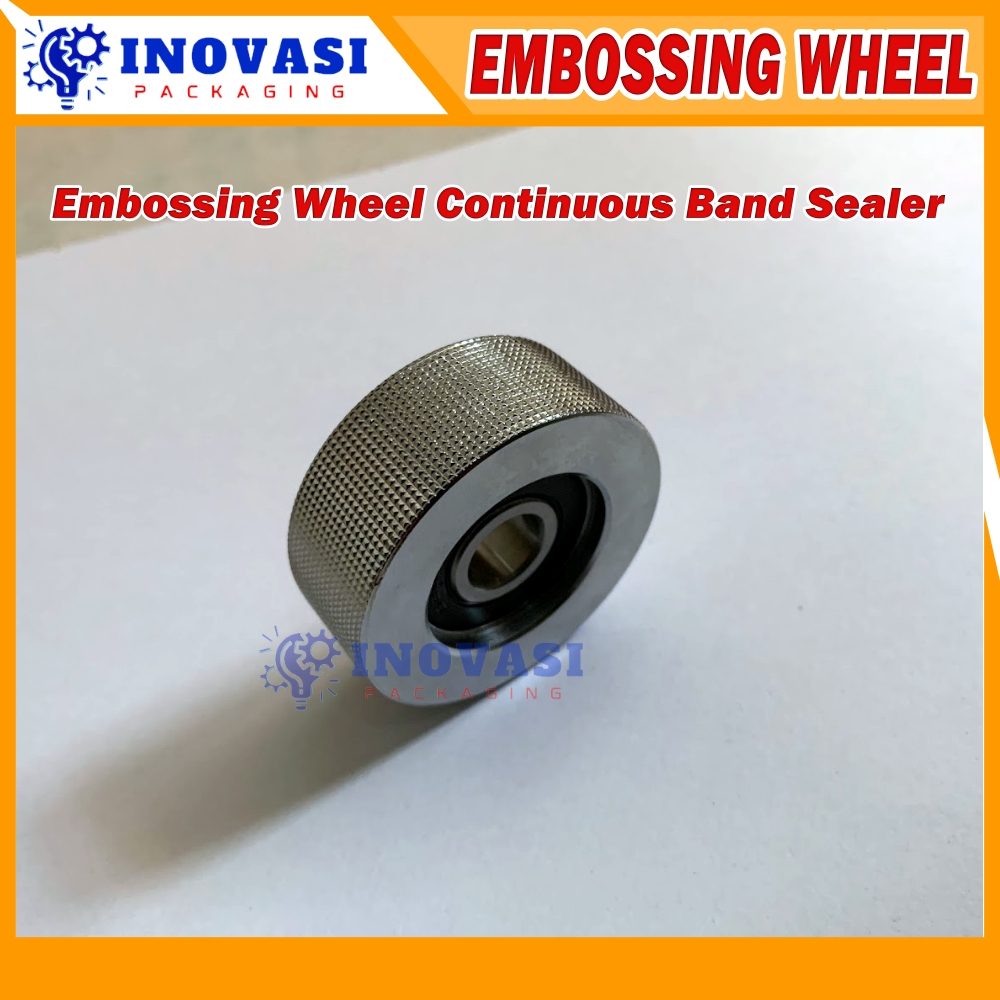 MESIN Embossing wheel assembly continuous band sealer Machine | Shopee ...