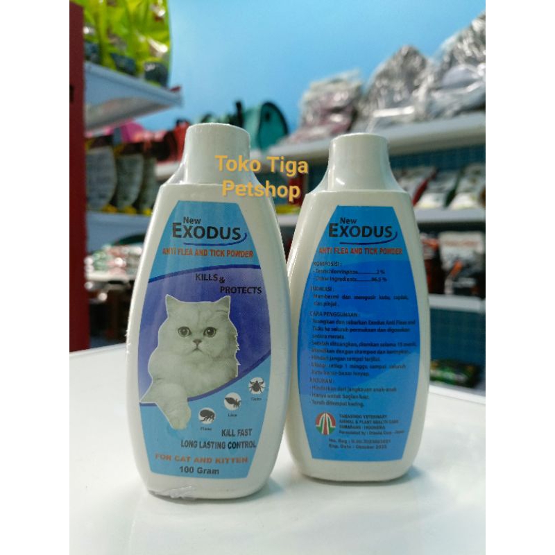 Exodus Flea and tick powder 100gr - anti Flea powder | Shopee Philippines