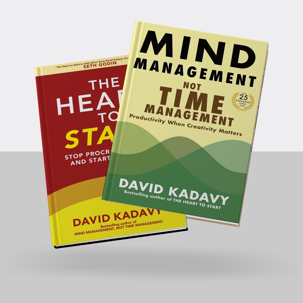 Getting Art Done Book 1 & 2 By David Kadavy (The Heart To Start & Mind ...