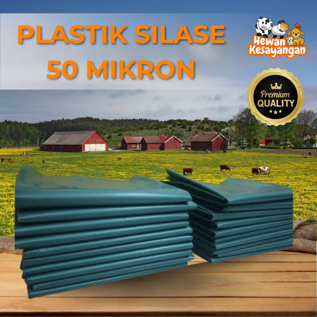 Plastic Silage / Silage Animal Feed for Goats Sheep and Cows Capacity ...