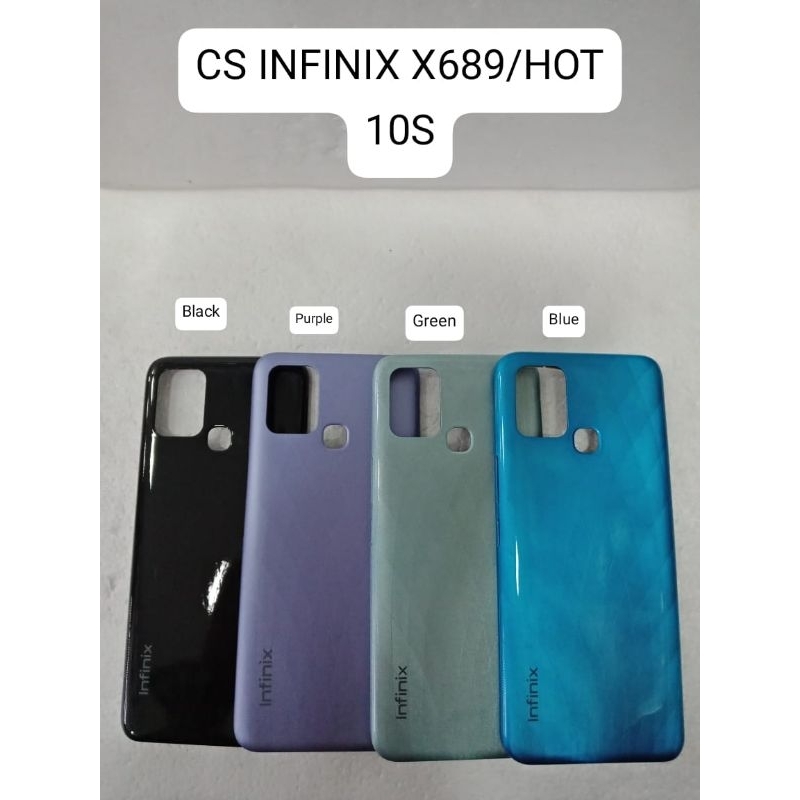 Casing INFINIX X689/HOT 10S BLACK, BLUE, GREEN,PURPLE | Shopee Philippines