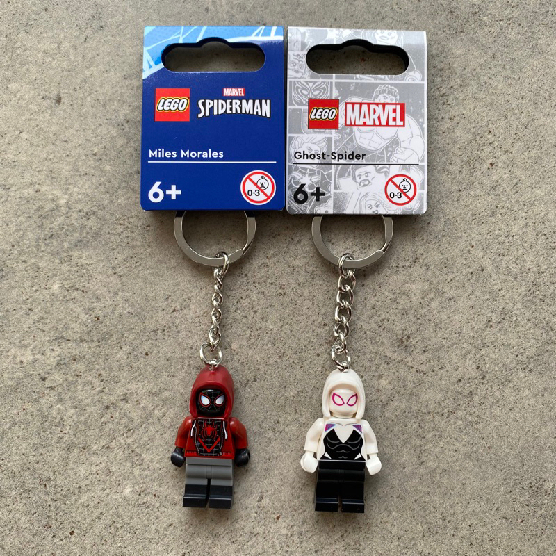 GANTUNGAN Lego KEYCHAIN Spiderman Series/LEGO Couple Spiderman Miles ...