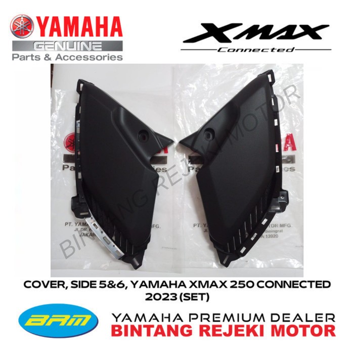 YAMAHA COVER, SIDE 5 & 6, YAMAHA XMAX 250 CONNECTED 2023 (SET) | Shopee ...