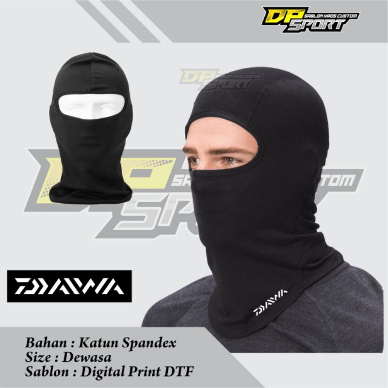 Buff full face ninja fishing mask daiwa head cover for men and women ...