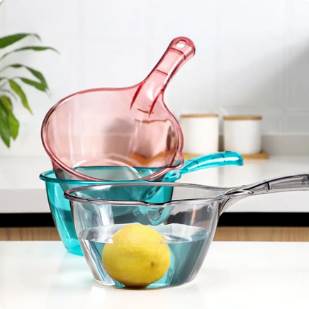 Shatterproof Transparent Bath Dipper / Unique Aesthetic Multipurpose ...