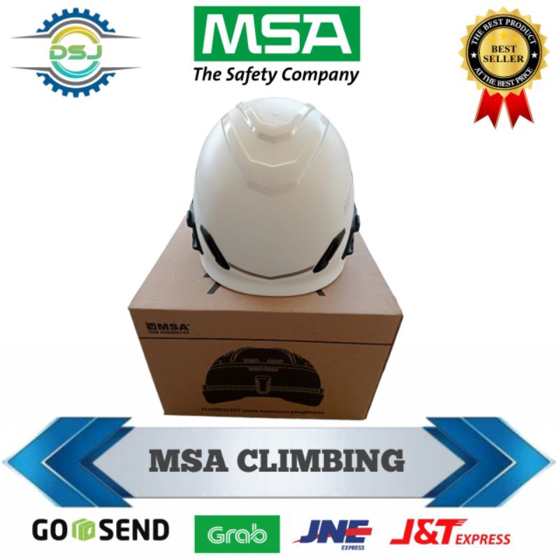 LOKAL MSA Climbing Safety Helmet / Local Fastrack MSA Climbing Safety ...