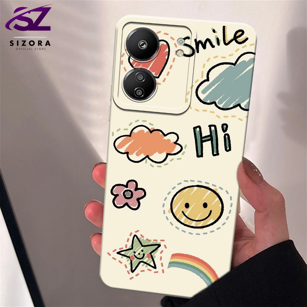 HP REDMI 13C cellphone case, flexible silicon Softcase material - Skin ...