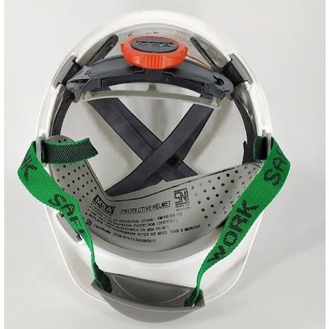Msa helmet + Fastrack + Nylon Chin Strap / msa SNI fast track project ...