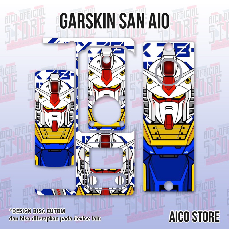 Aico - Garskin Sticker Waterproof Body In SanDevice Can Be Custom ...