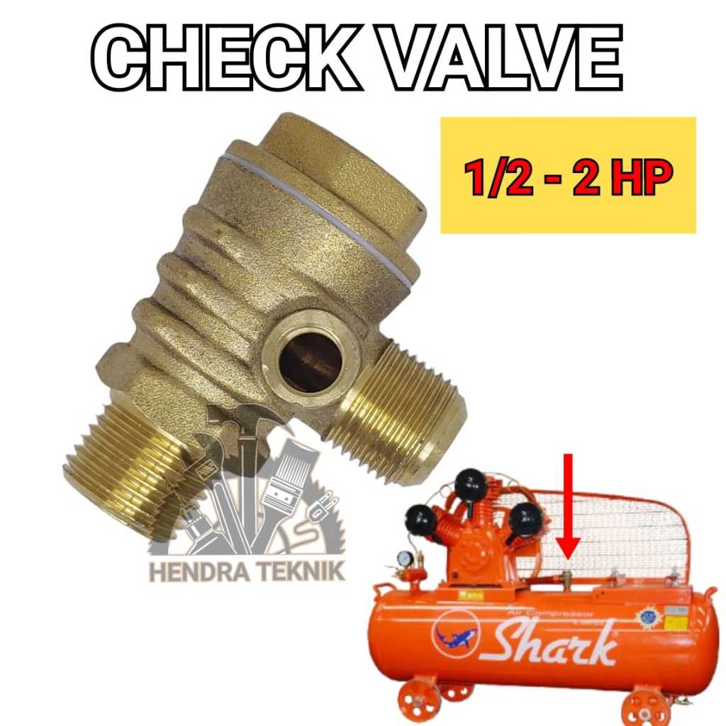 Full KUNINGAN CHECK VALVE COMPRESSOR 1/2 3/4 1 2 PK NON RETURN VALVE L ...