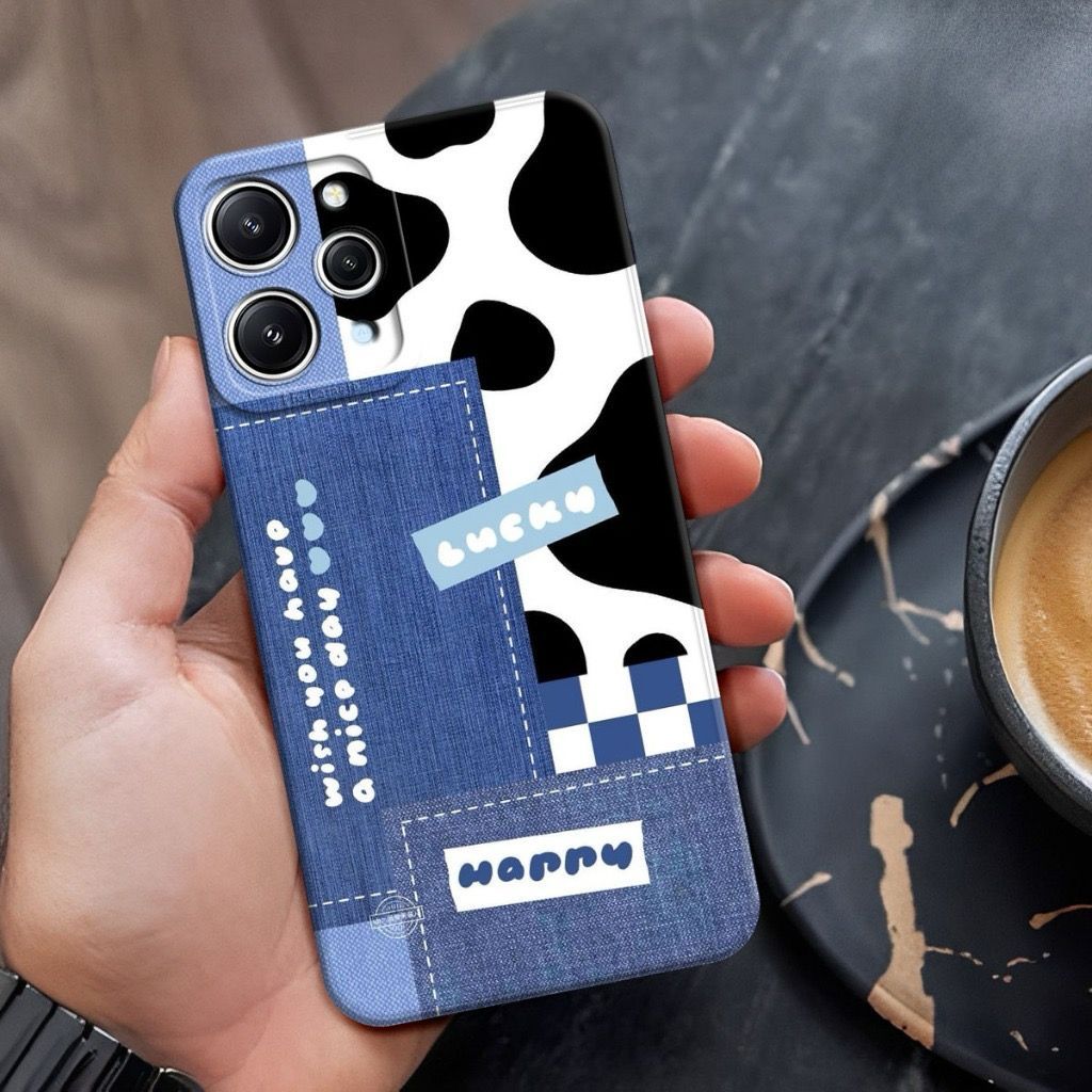 (FA-01) Redmi 12 Procamera Case New blue aesthetic (other type via chat ...