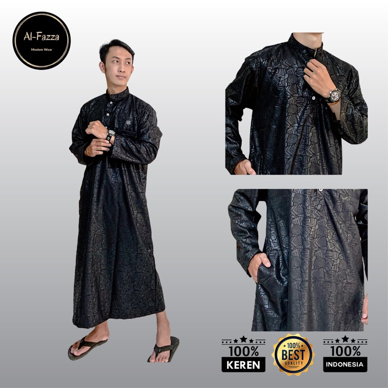 Adult Sultan Robe with Ethnic Motif, Cool Material, Premium Embossed ...