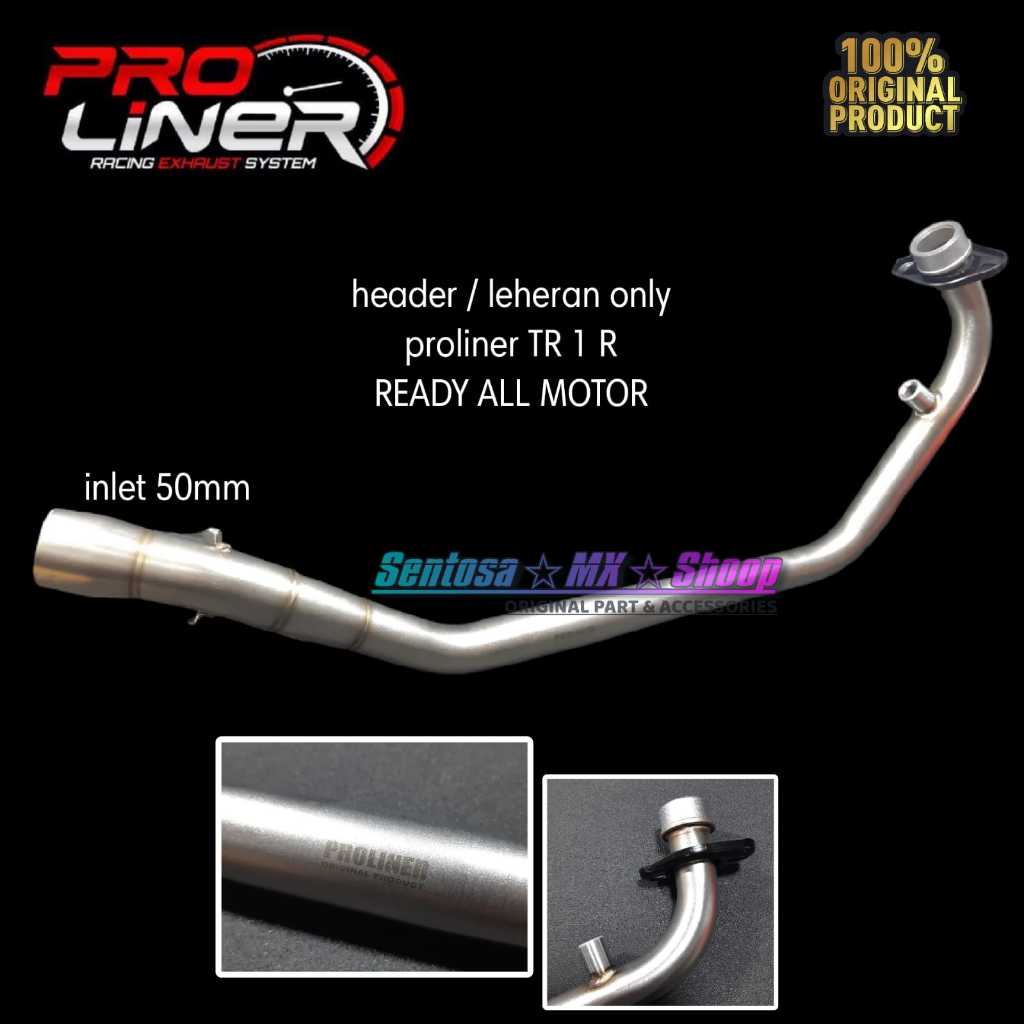 (PROLINER Original) Exhaust Neck Pipe - RACING Exhaust HEADER - ALL ...
