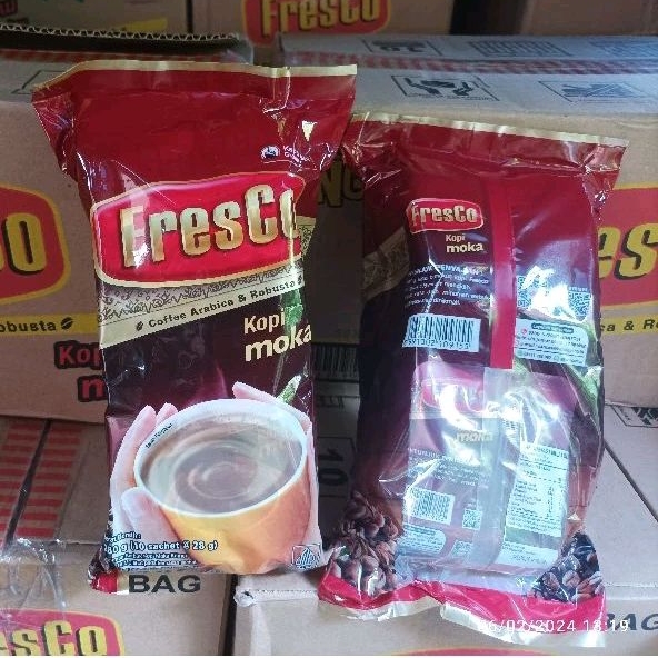 Fresco 28gr Kopi Moka / Kopi Susu PAKET isi 10 Sachet, by PT Kapal Api ...
