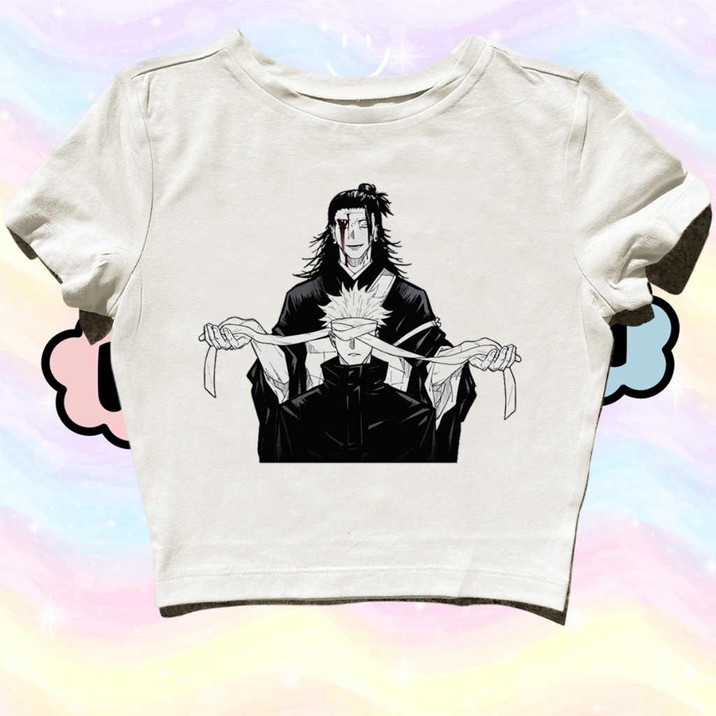 Starperson | Crop TOP ANIME JUJUTSU KAISEN GETO GOJO | Grunge | Y2k ...