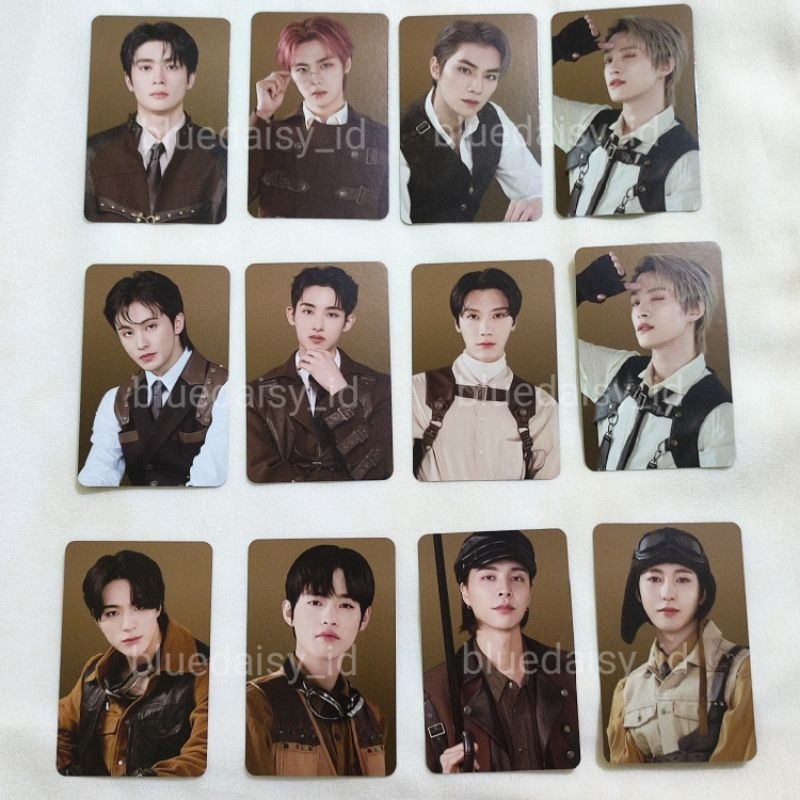 Nct ZONE STEAMPUNK JAEHYUN MARK JENO JOHNNY RENJUN PHOTOCARD | Shopee ...