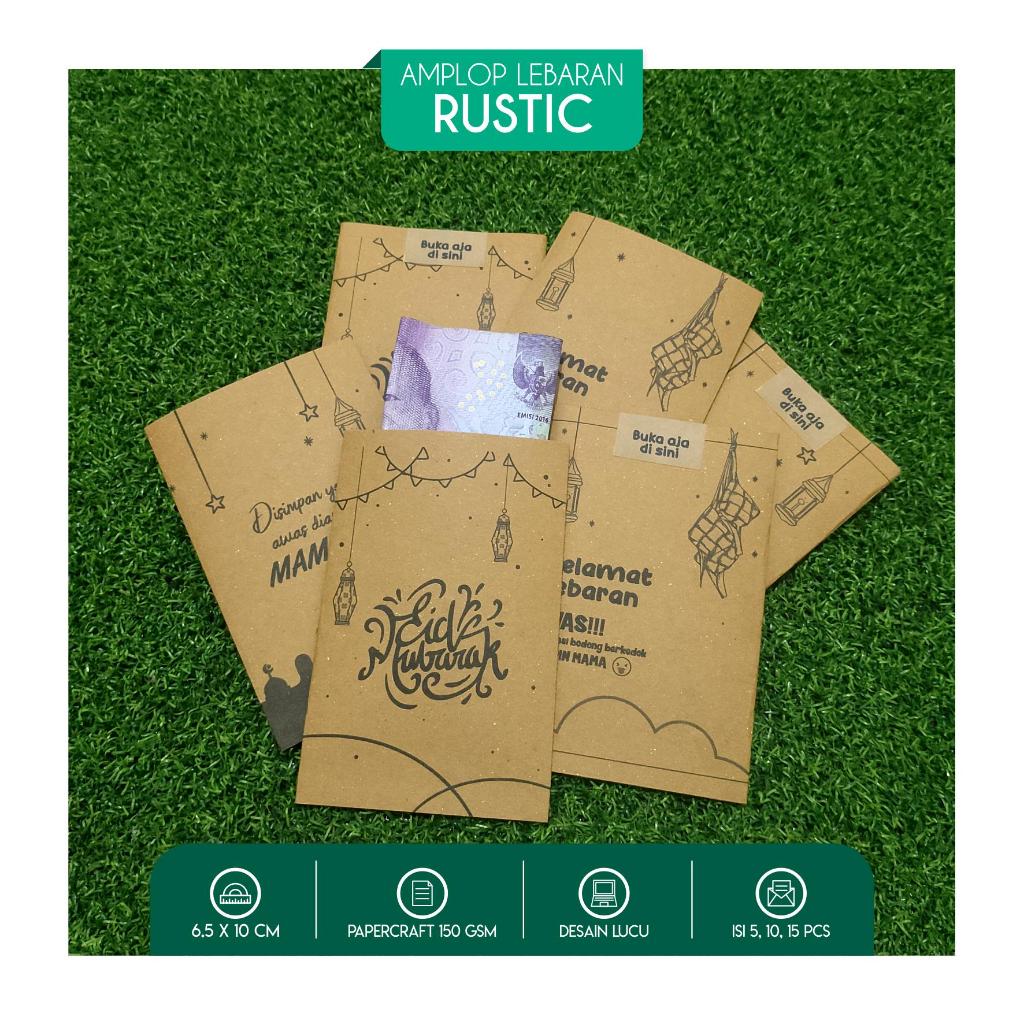 Rustic Small Envelope | Eid Envelopes | Eid ANGPAU | Rustic | Cute Envelope | Unique Envelope ...