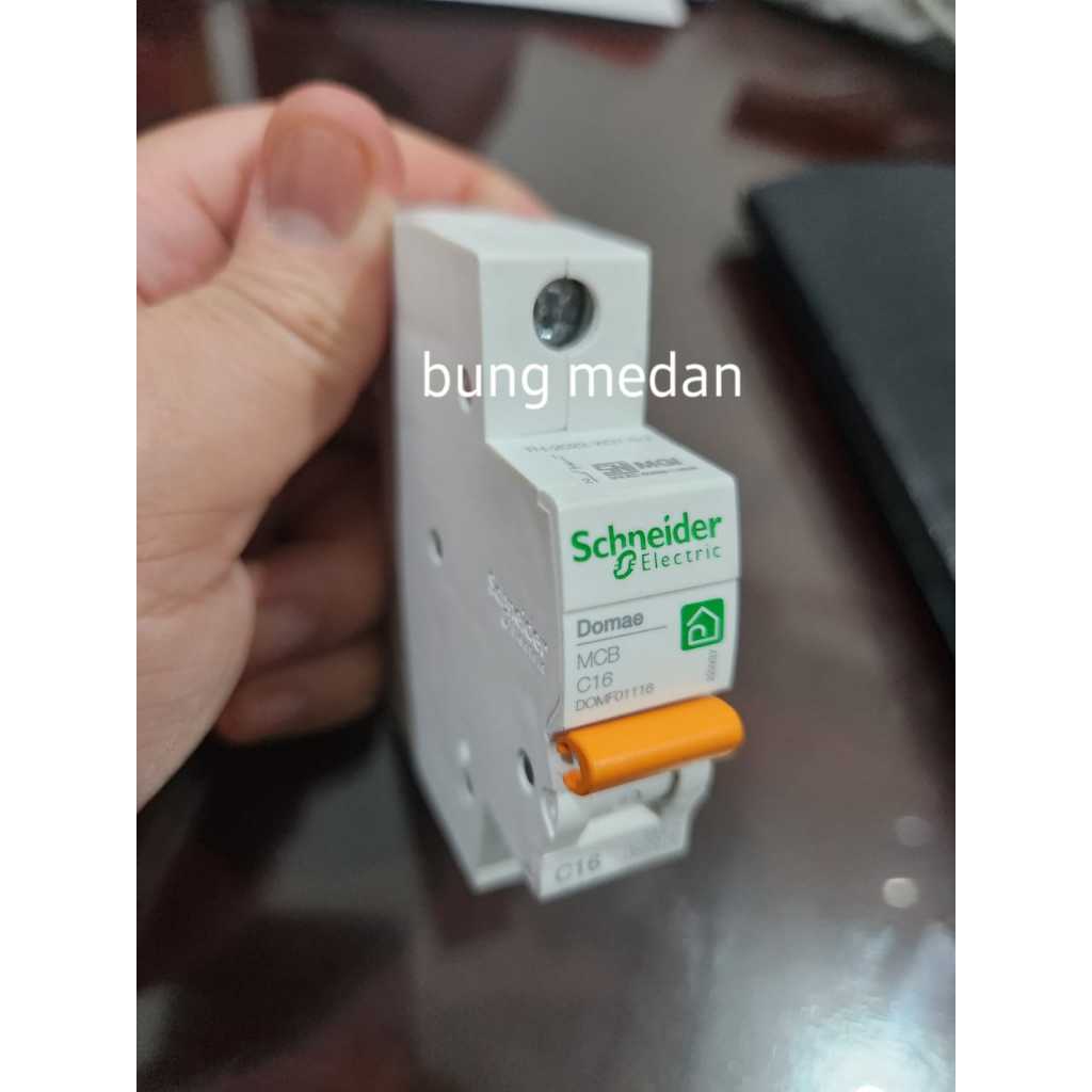 Original Schneider 1P 16A domae fuse MCB | Shopee Philippines