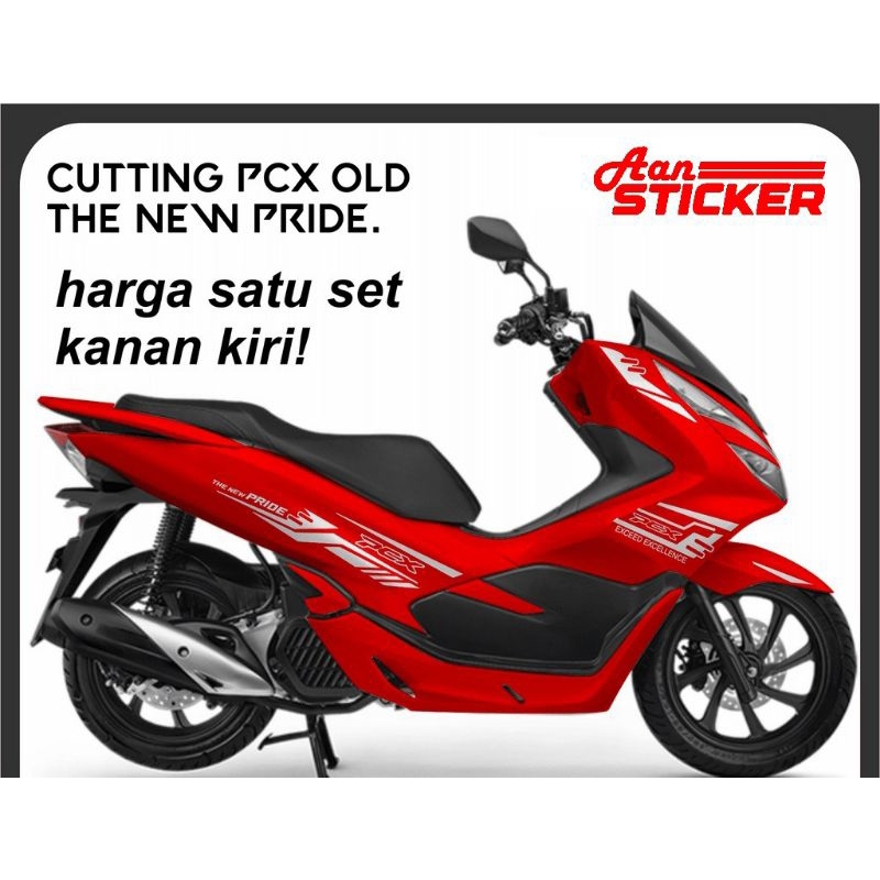 Honda pcx 150 old Body Trim cutting Sticker honda pcx 150 Motorcycle ...