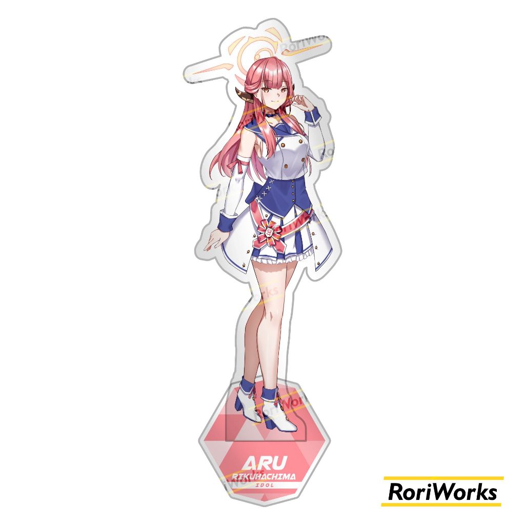 Acrylic Standee Anime Figure - Aru Idol Blue Archive | Shopee Philippines