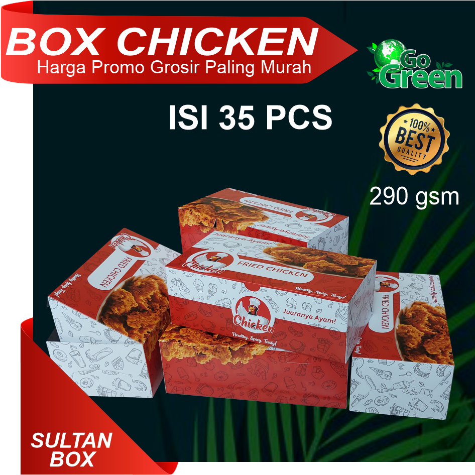 Fried CHICKEN BOX (35Pcs) KFC BOX FRIED CHICKEN BOX FRIED CHICKEN BOX ...