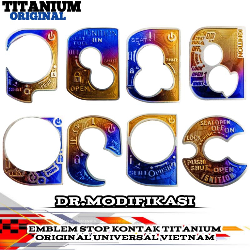 Original Vietnam Titanium Ignition Key Cover | Shopee Philippines