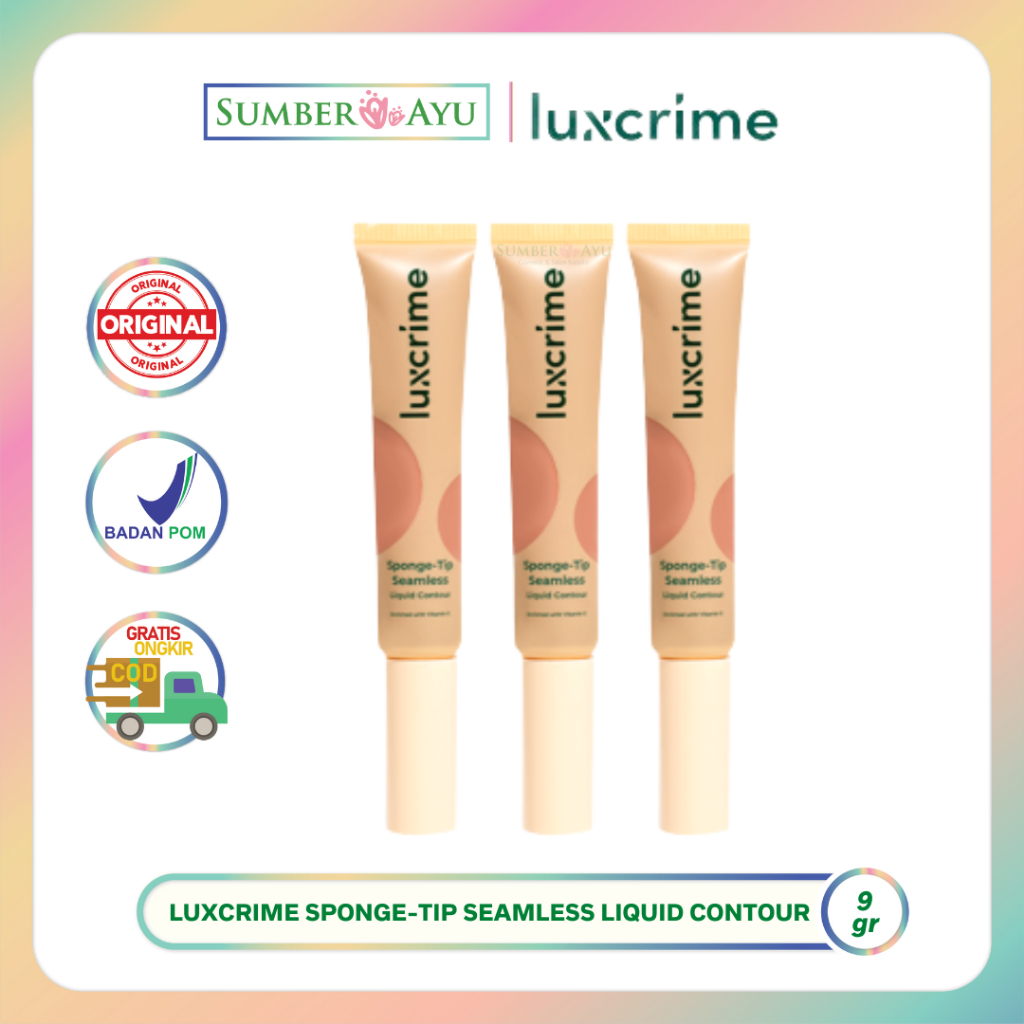 LUXCRIME SPONGE-TIP SEAMLESS LIQUID CONTOUR | Shopee Philippines