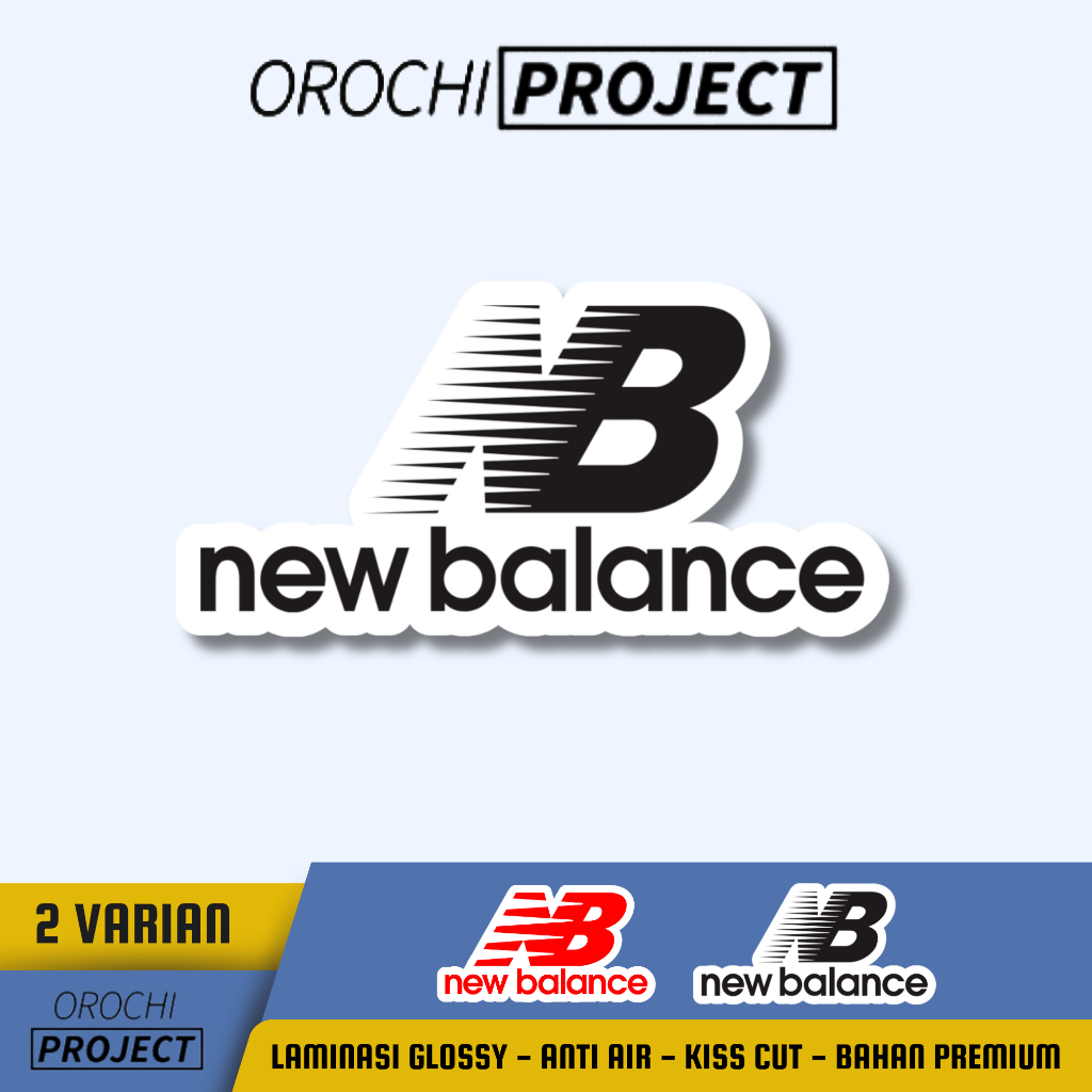 Orochi PROJECT New Balance Sticker/New Balance Shoe Sticker/New Balance ...