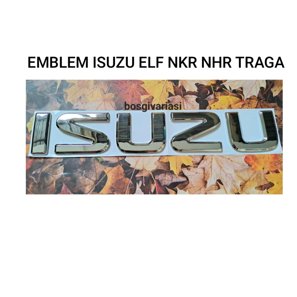 Emblem Logo isuzu elf NKR 71 NKR 55 NMR71 Traga/emblem isuzu elf Front ...