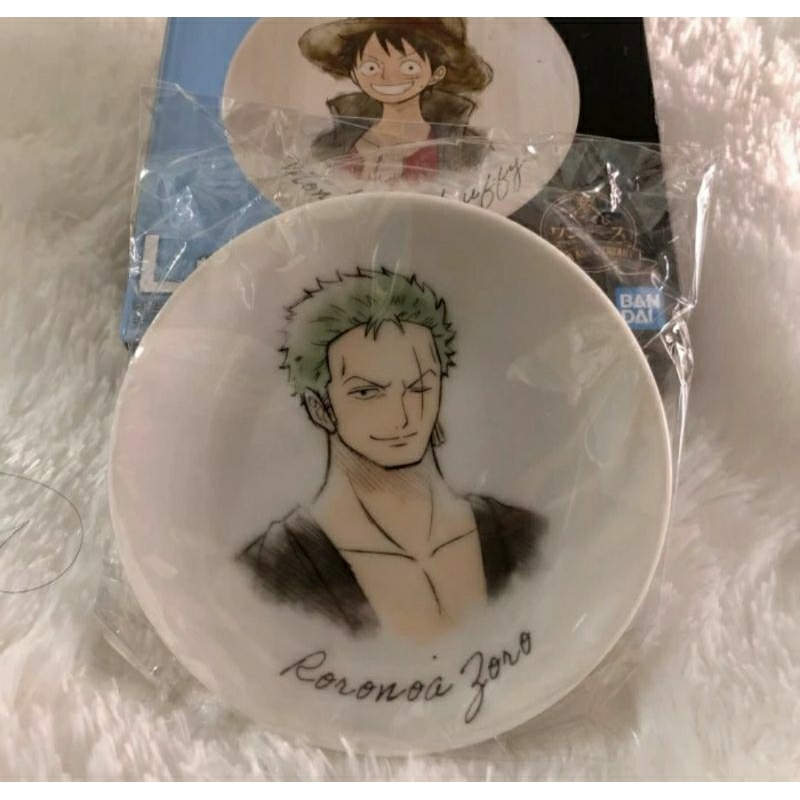Ichiban Kuji Mini Plate Roronoa Zoro One Piece | Shopee Philippines