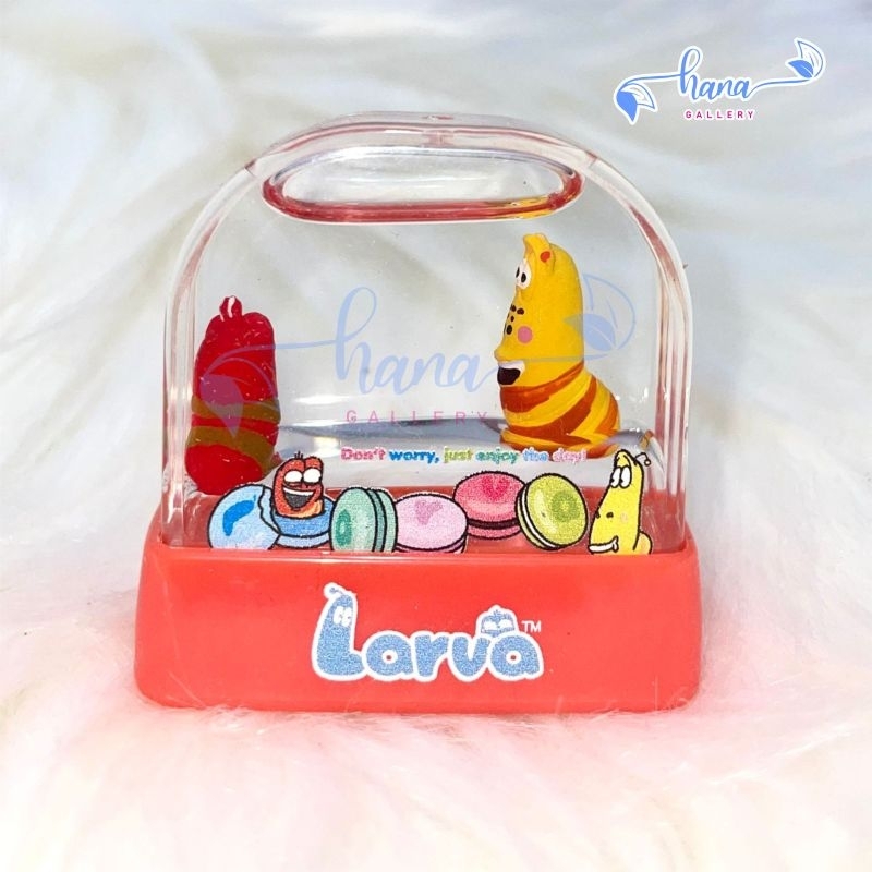 MERAH Custom Stamp - Larva Character Waterstamp (Red) | Shopee Philippines
