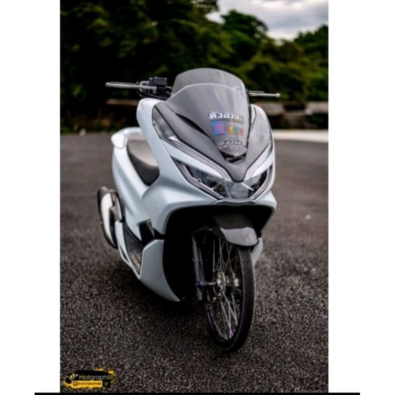 LOKAL Visor pcx 150 windshield pcx 150 local SUPER THICK 3MM (BREAKING ...