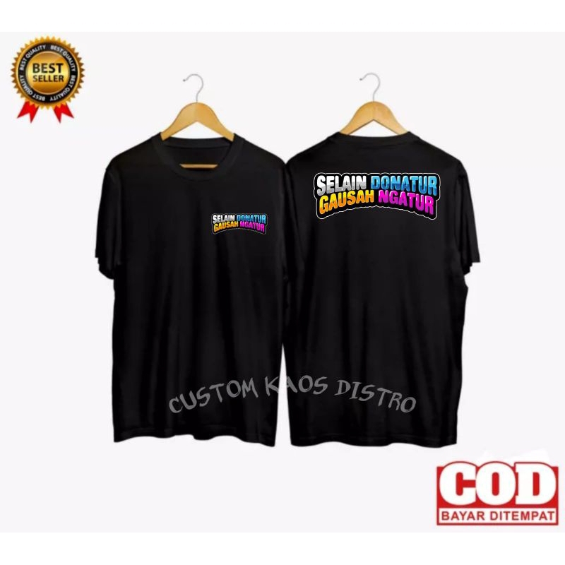 DISTRO T-SHIRTS OTHER T-SHIRTS DONATUR GAUSAH NGATURE//LATEST VIRAL ...