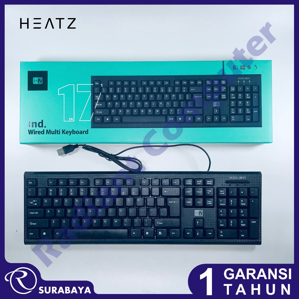 Heatz ZK17 Numeric USB Wired Keyboard | Shopee Philippines