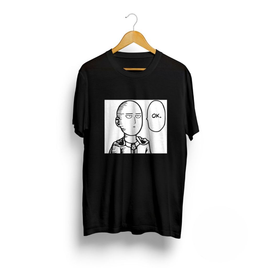 Saitama Distro ONE PUNCH MAN OK FACE MEME ANIME OPM | Shopee Philippines