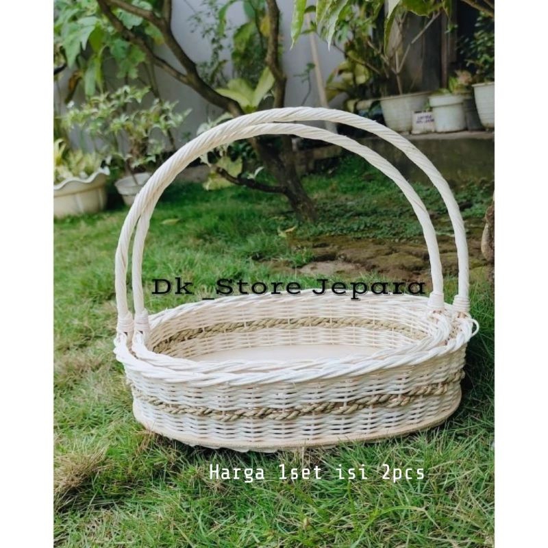 ON SHOPEE!! Rattan Woven Parcel ENCENG ROPE STRIP MODEL - Fruit Parcel ...