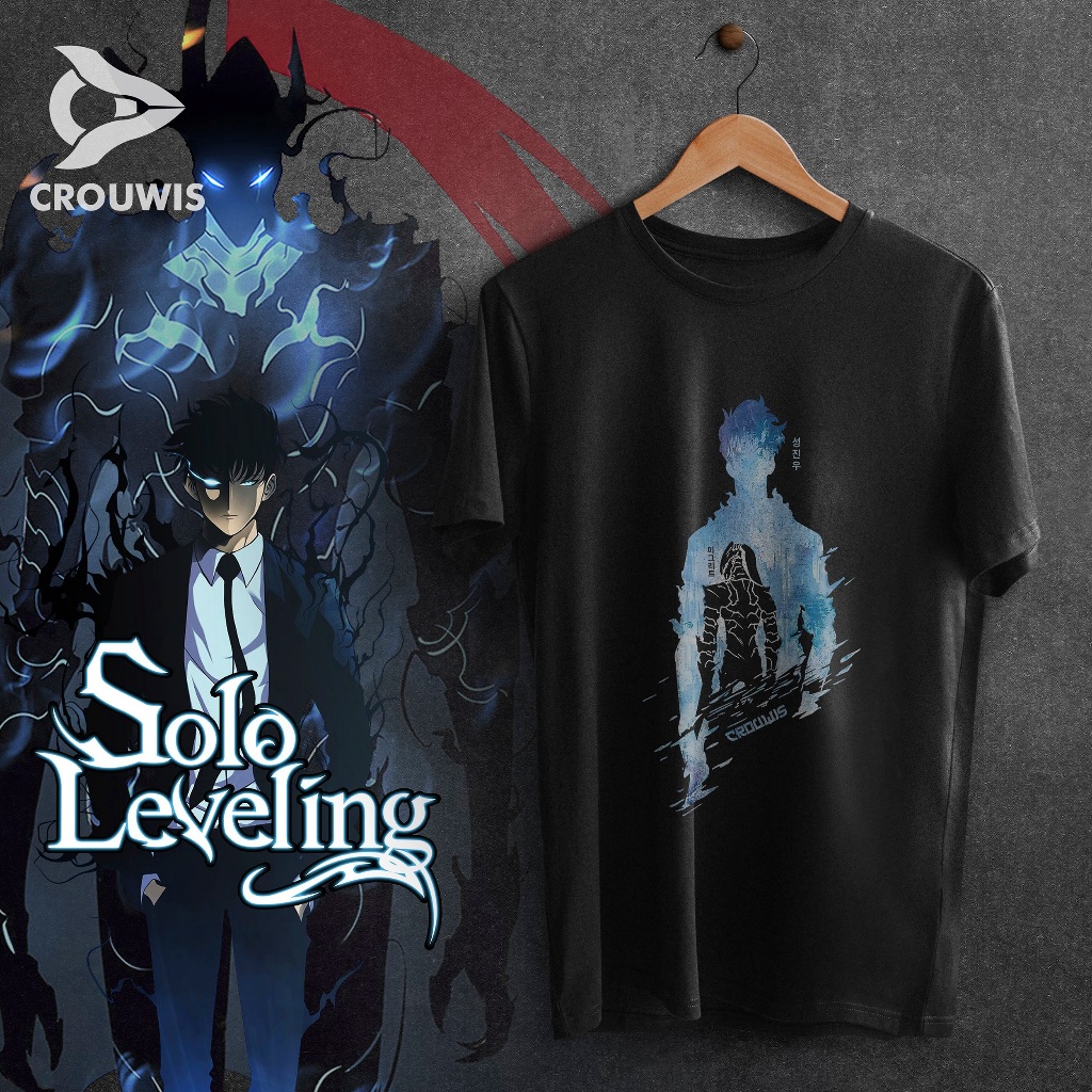 Solo Leveling Blood Red Commander Igris Facing Sung Jin Woo Anime T ...