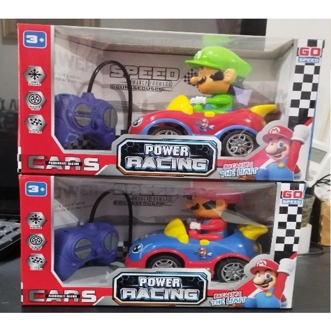 Children's Toy Remote COntrol Car RC Car Mario Bros Character | Shopee ...