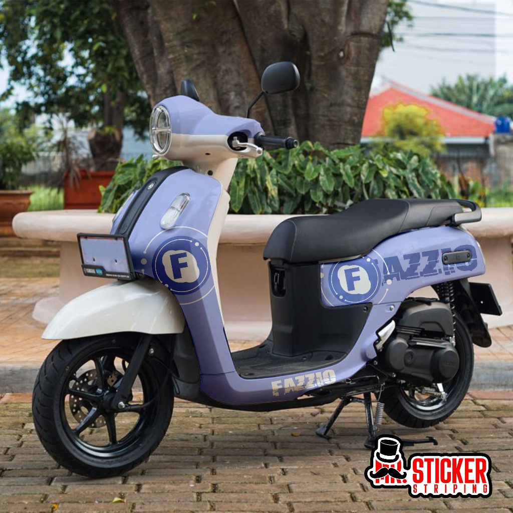 Yamaha Fazzio 12 print decal sticker full body custom sticker with F ...