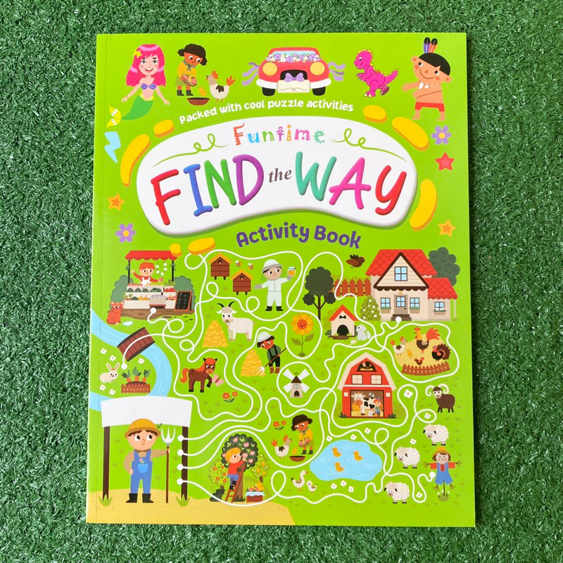 Funtime Find the way activity book | Shopee Philippines