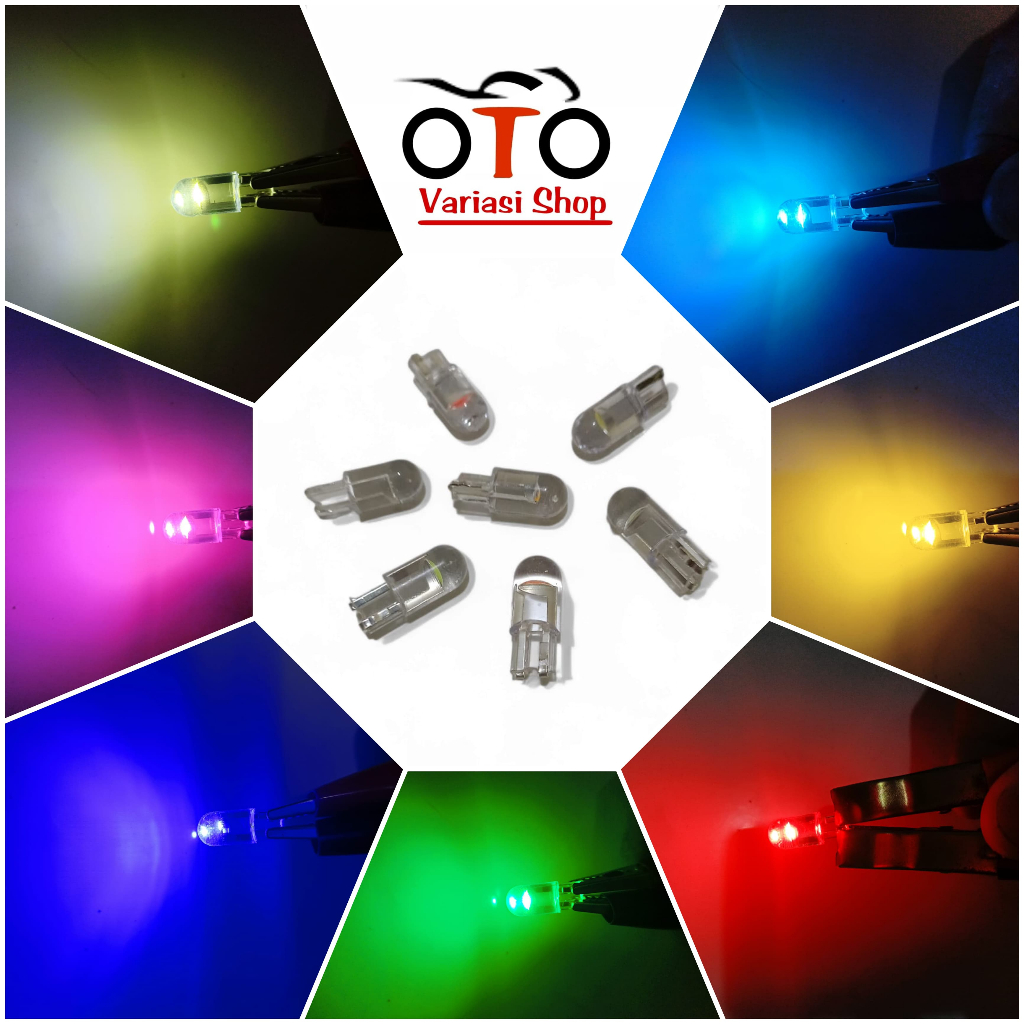 T10 twilight turn signal lights, full of 360 degree glass | Shopee ...