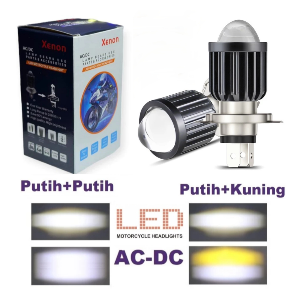 Xenon H4 Led Headlights Laser H4 Led Headlight Bulbs H4 Universal ...