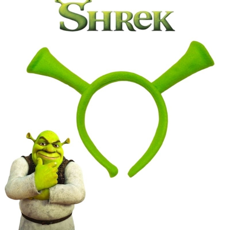Shrek Green Character Headbands Cosplay Headbands Inspired by Shrek ...
