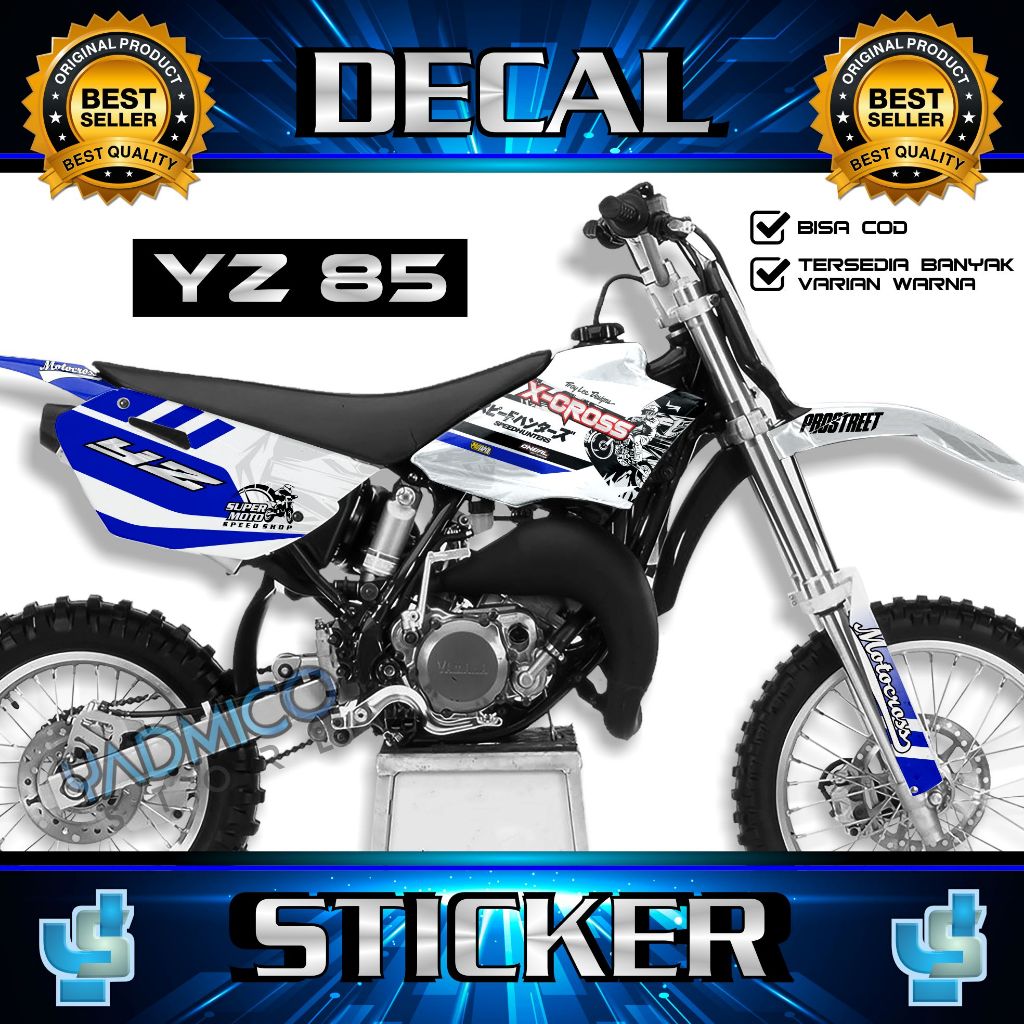Yz 85 New Full Body Decal / YZ85 New Full Body Motorcycle Sticker ...